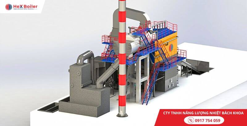Tìm hiểu toàn diện về lò đốt than đá công nghiệp